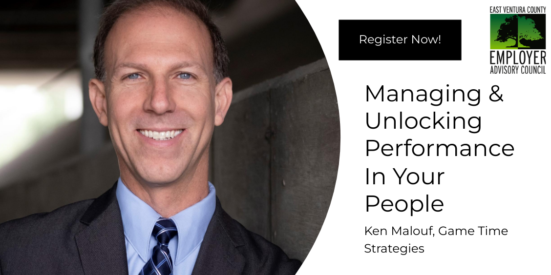 Managing & Unlocking Performance In Your People - East Ventura County ...
